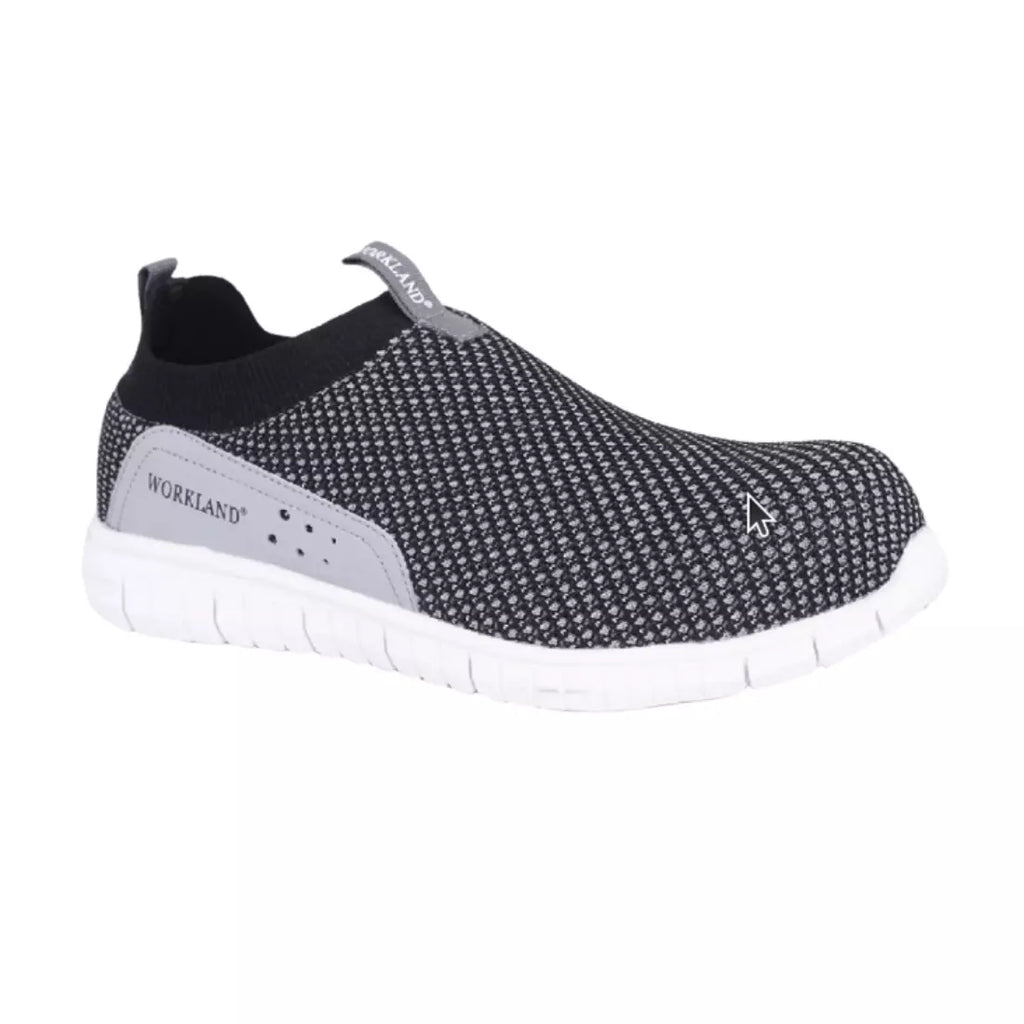 Workland Safety Shoe STP SBP Slip-on Sporty Type Black in Dubai | UAE