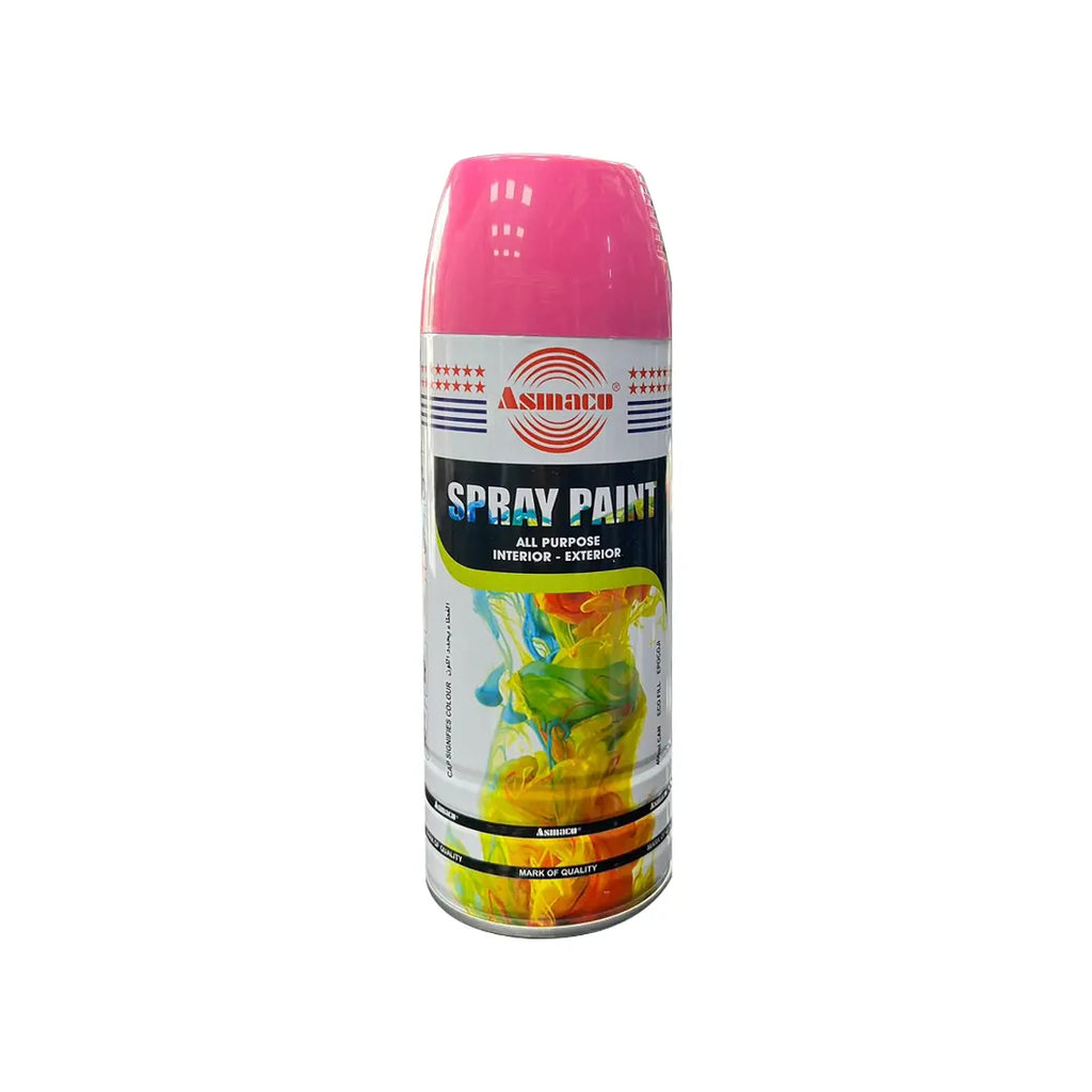 Asmaco Spray Paint Peach Red 400ml in Dubai - NQCART UAE