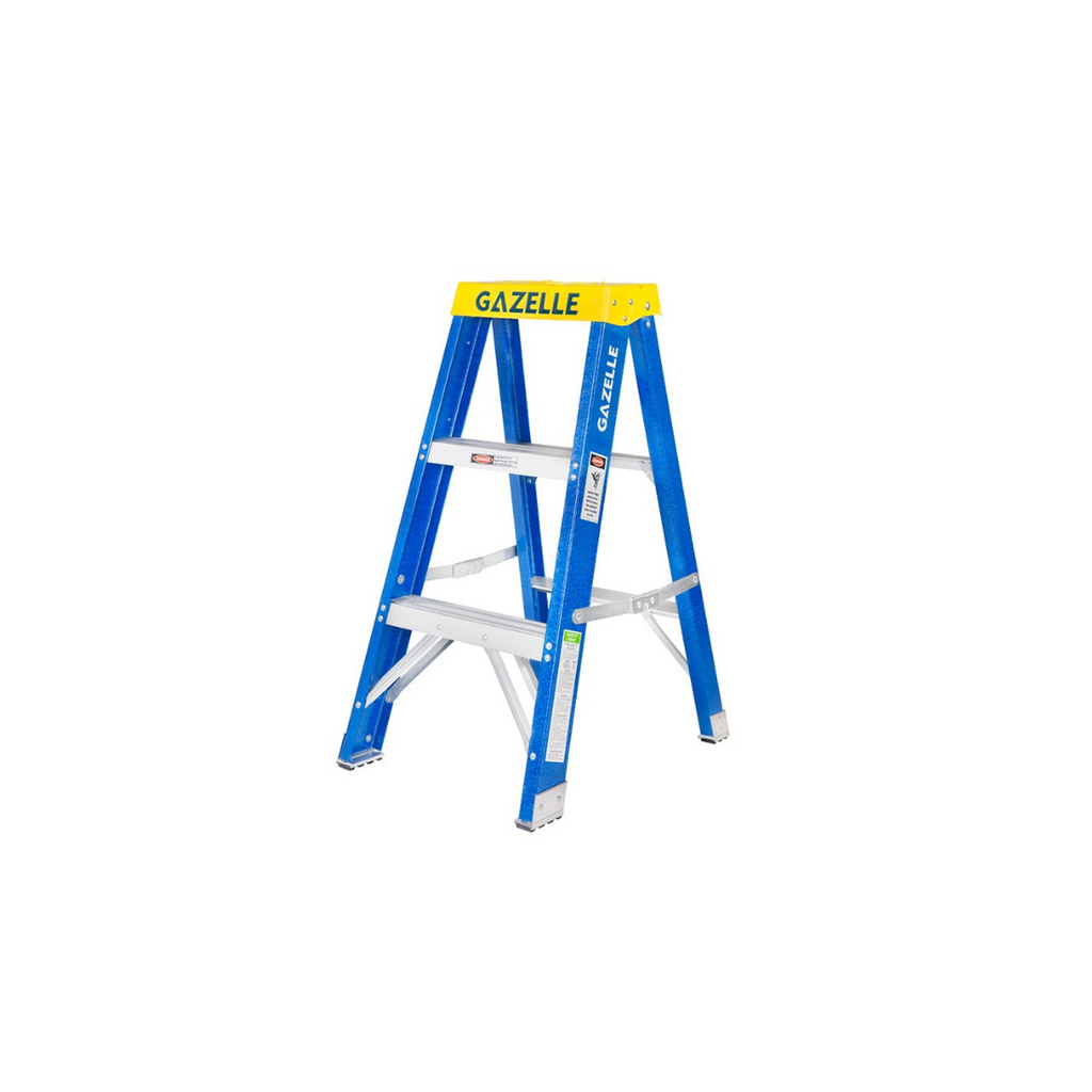 Gazelle Fiberglass Step Ladder G3003 3ft 0.9m in Dubai | UAE, NQCART