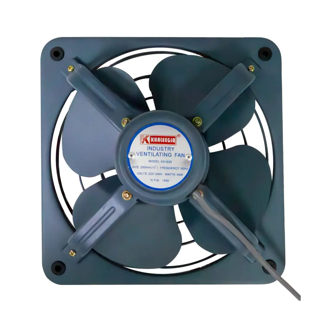Khaleegia Light Duty Industrial Exhaust Fan 12 Inch KA1230 Dark Blue