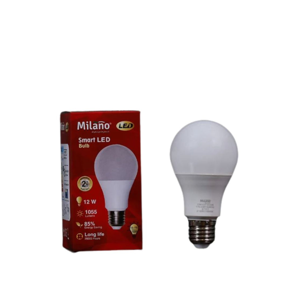 Milano E27 12W Smart LED Bulb 1055lm Day Light in Dubai | UAE NQCART