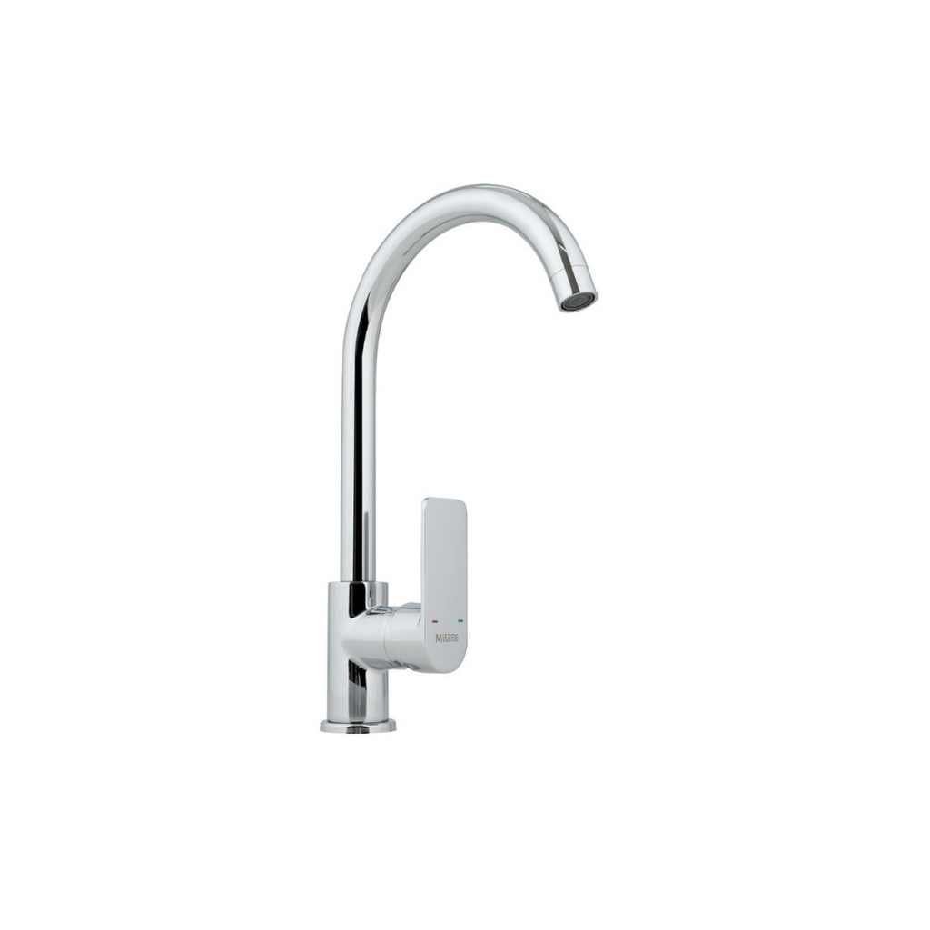 Milano Kitchen Sink Mixer Lemo Chrome in Dubai - NQCART UAE