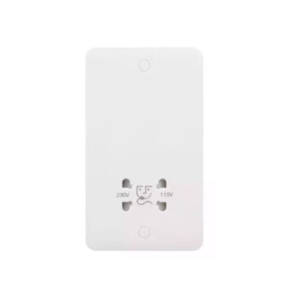 Schneider Electric White Moulded Shaver Socket 115/230V in Dubai, UAE