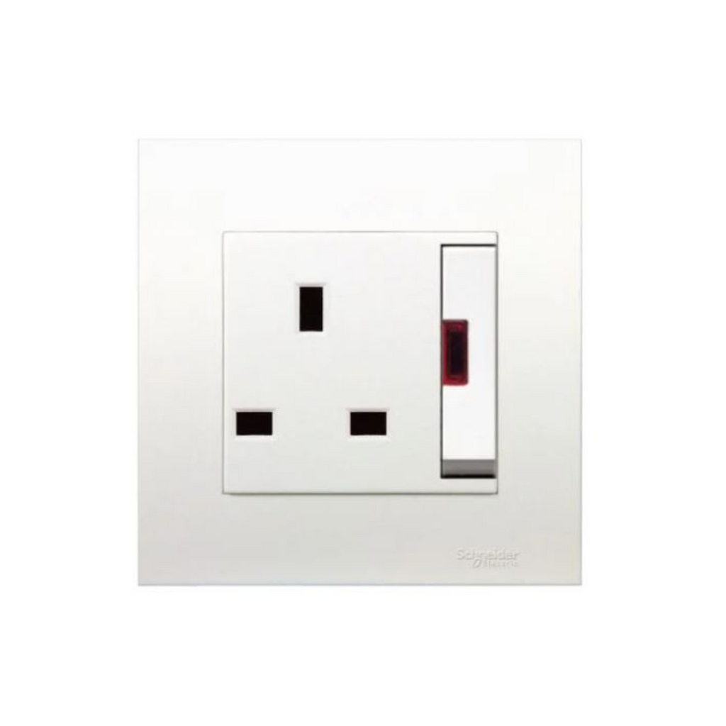 Schneider Electric Dubai KB15LDN Large Dolly Switched Socket