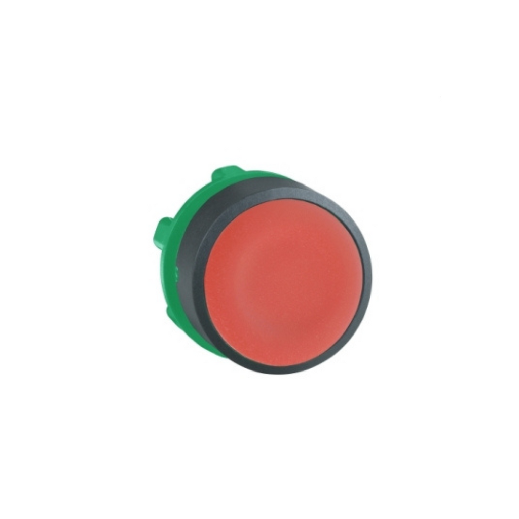 Schneider Electric Red Flush Push Button Head Ø22 ZB4BP3S in UAE