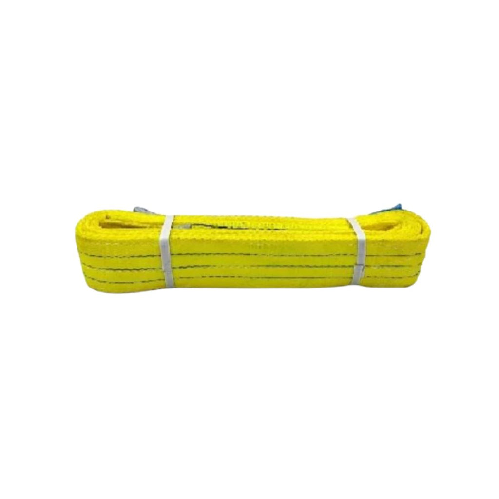 Vaultex EBD 2 Ply Polyester Webbing Sling 5:1, Yellow in Dubai | UAE