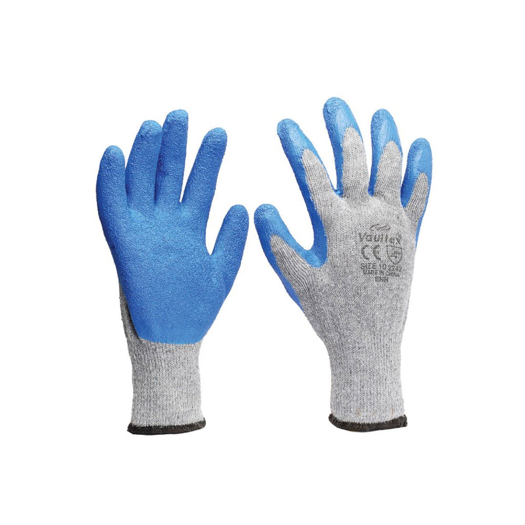 Vaultex ENH Latex Coated Gloves Blue in Dubai | UAE, NQCART