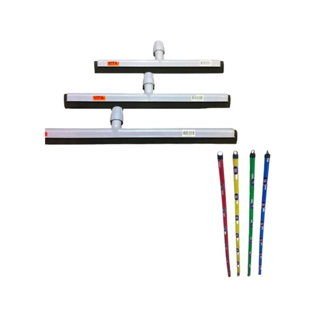 Plastic Floor Sponge Wiper with Handle Vita 55cm in Dubai | UAE NQCART
