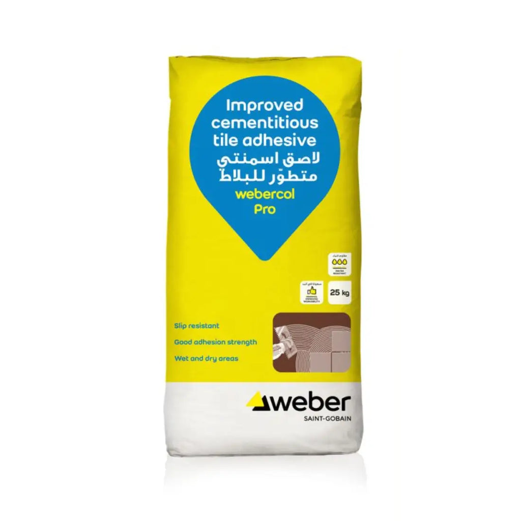 Weber Webercol Pro Tile Adhesive in Dubai, UAE - NQCART