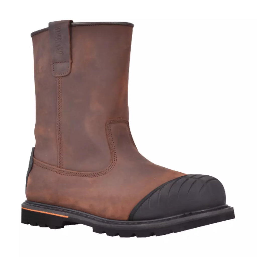 Workland Safety Shoe OHF S3 Welding Boot Brown in Dubai, UAE | NQCART