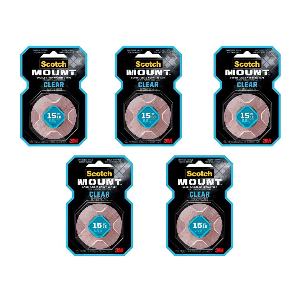 3M Double Sided Mounting Tape Scotch Mount 410H 5 pcs in Dubai | UAE