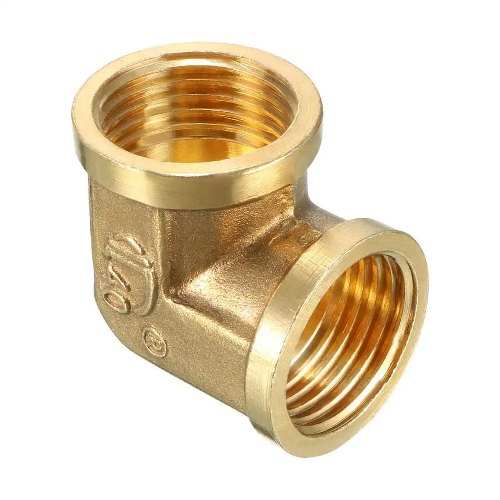 Brass Female Elbow 90 Degree 1/2" x1/2" inch in Dubai | UAE, NQCART
