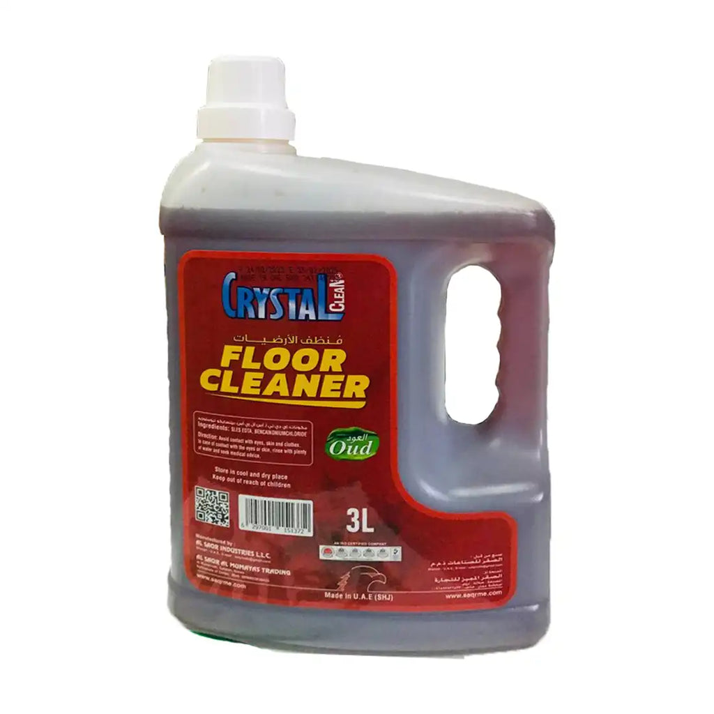 Crystal Clean Floor Cleaner, Oud Fragrance 3L in Dubai | UAE, NQCART